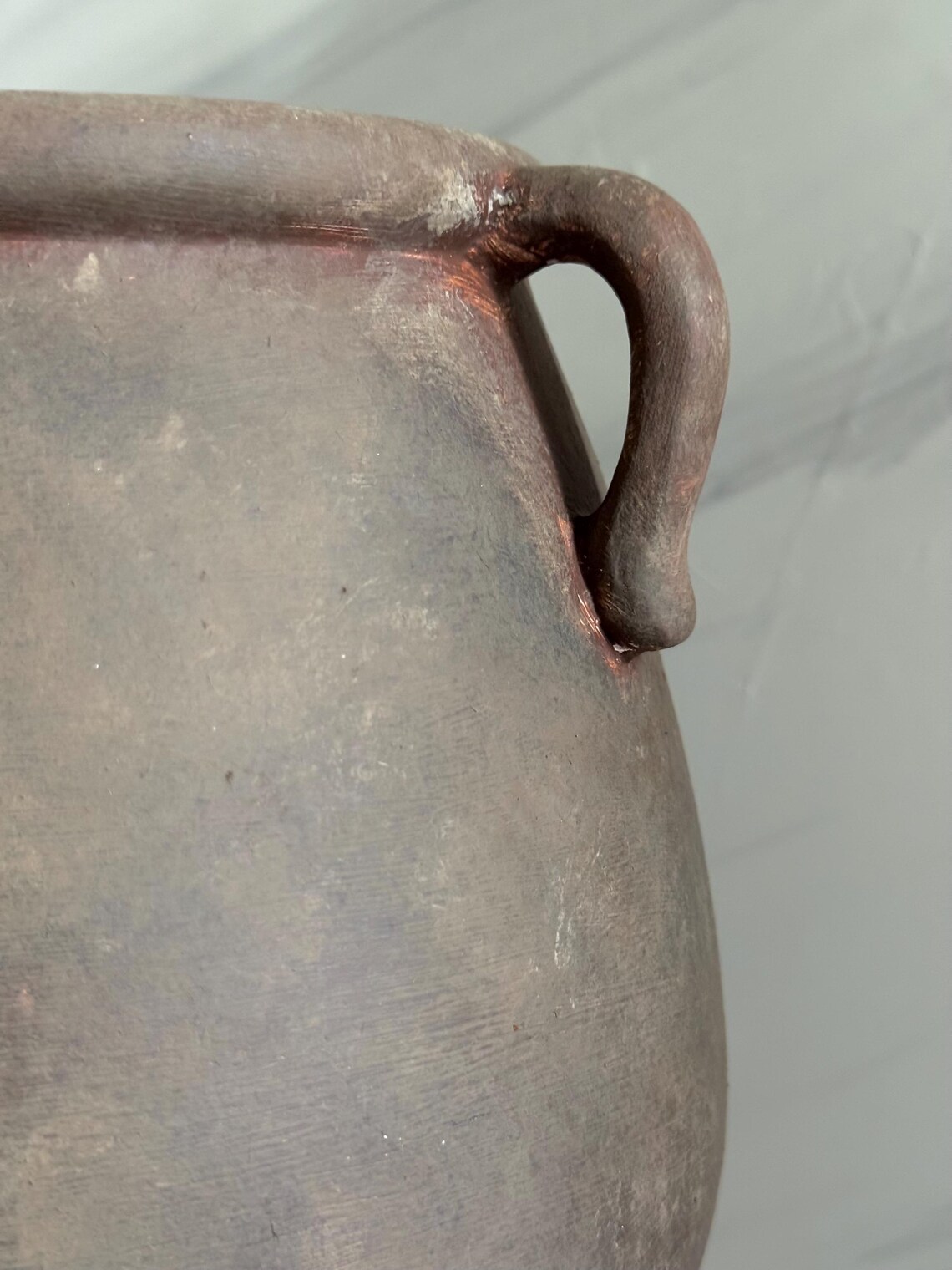 Brown Distressed Pot - Etsy
