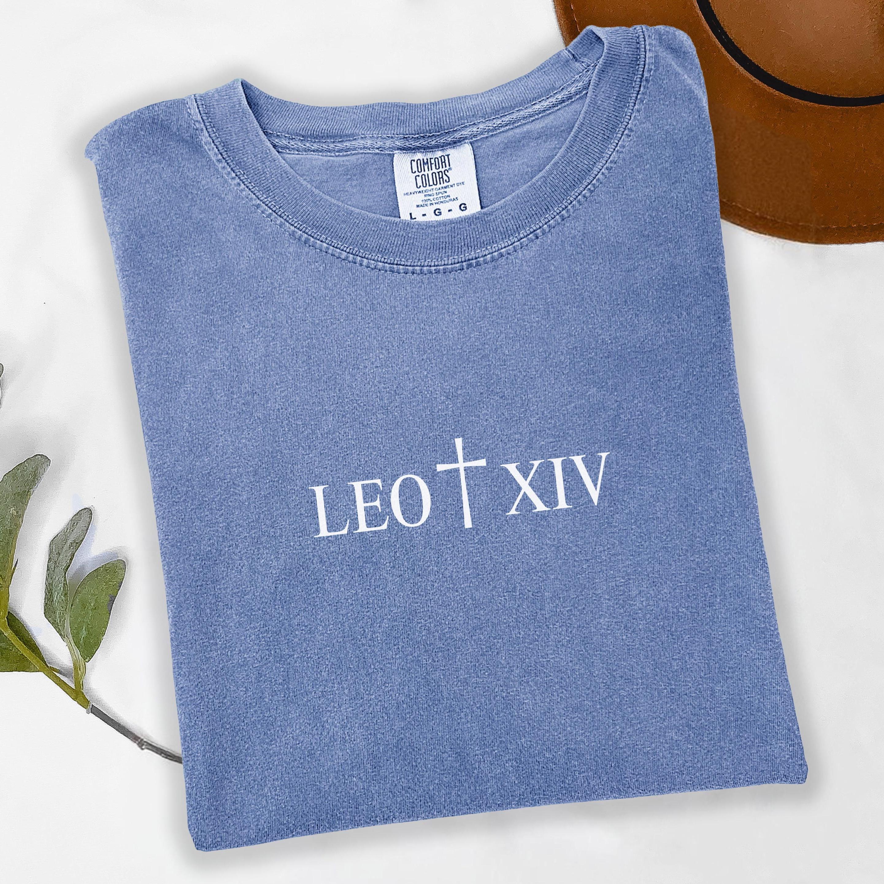 New Pope 2025 Shirt, Pope Leo XIV Tee, Robert Prevost T-shirt, Papa Leo XIV, Leo the 14th ...