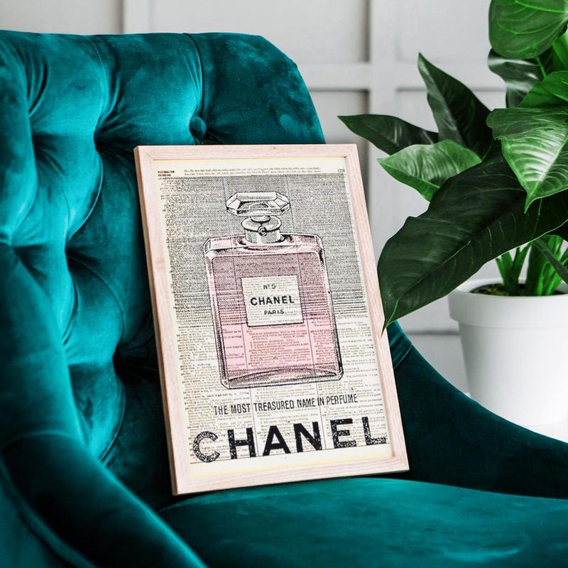Chanel Wall Art - Etsy