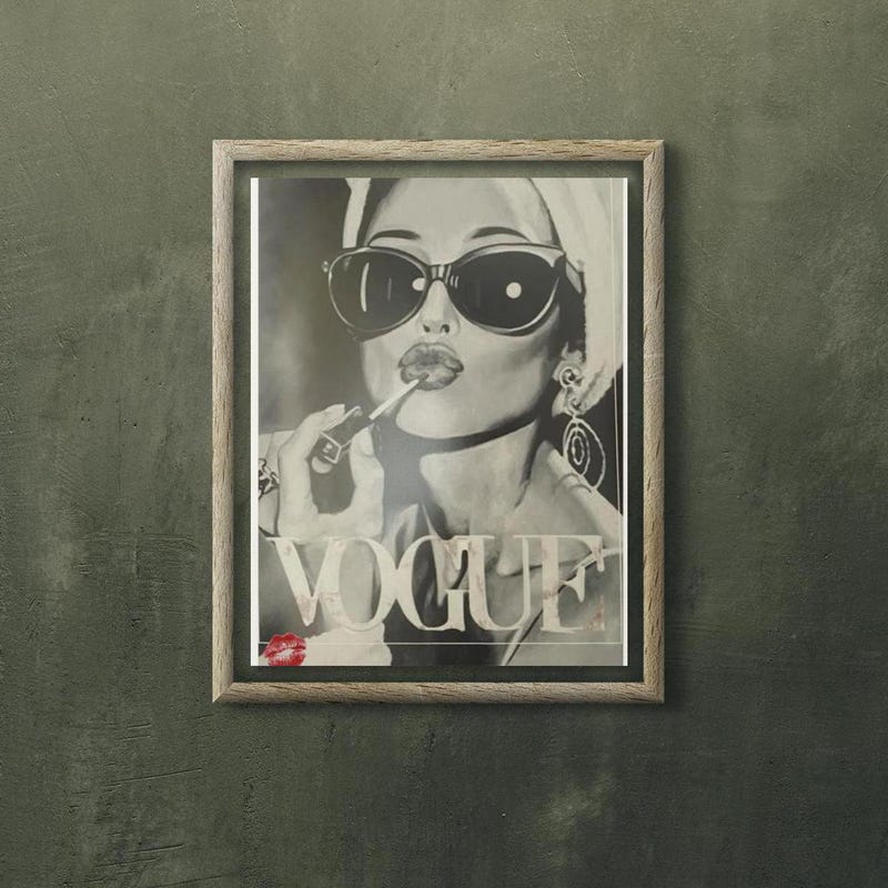 Vogue Poster - Etsy