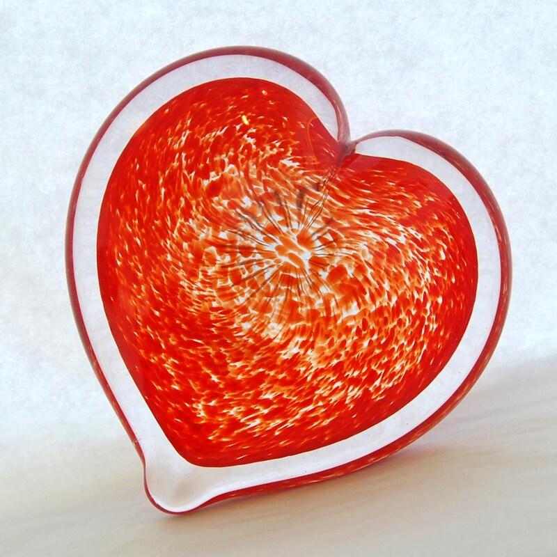 Heart Paperweight - Etsy