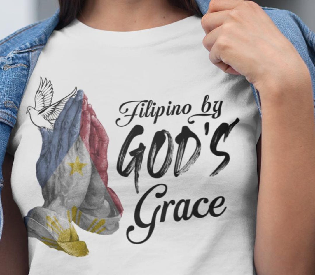 Dove Design-filipino by God’s Grace Shirt –non-catholic Friendly Design ...
