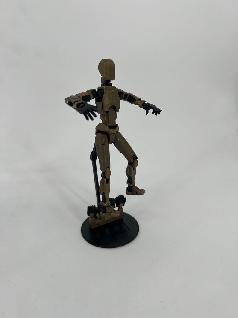 3D Printed Build Your Own Dummy 13 Action Figure by Lucky13toys - Etsy