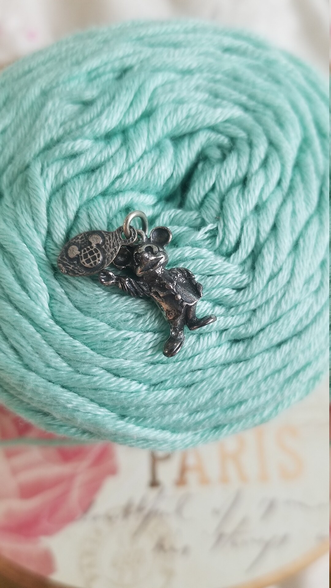 Mickey Mouse Sterling Silver Vintage Charm Disney - Etsy