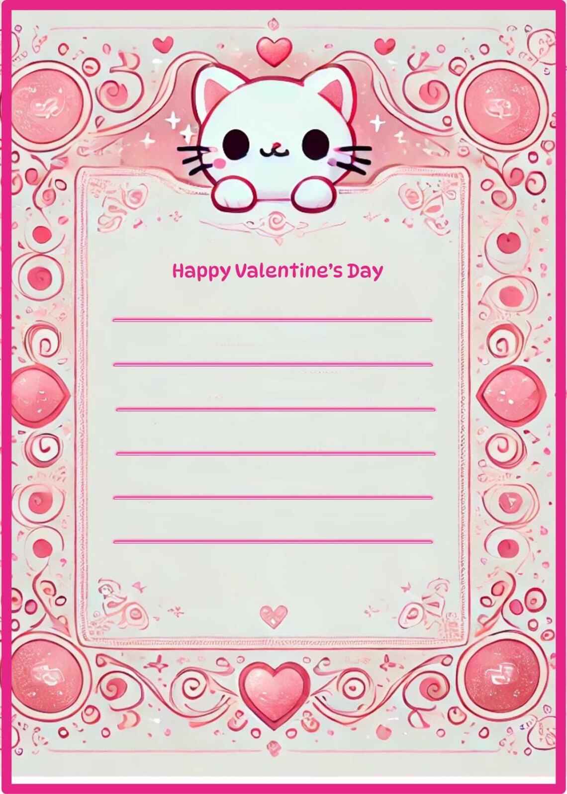 Purr-fectly Adorable Valentine's Day Cat-themed Cards – Meow & Furever ...