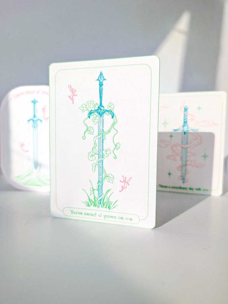 Cricut Draw Magic Sword SVG PNG Single Line Digital Illustration ...