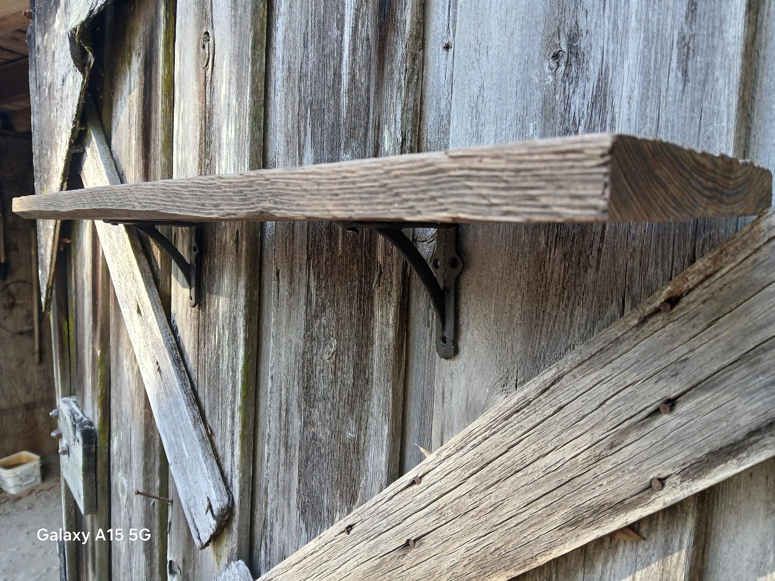 Barnwood Shelf. Reclaimed Old Growth Wood - Etsy