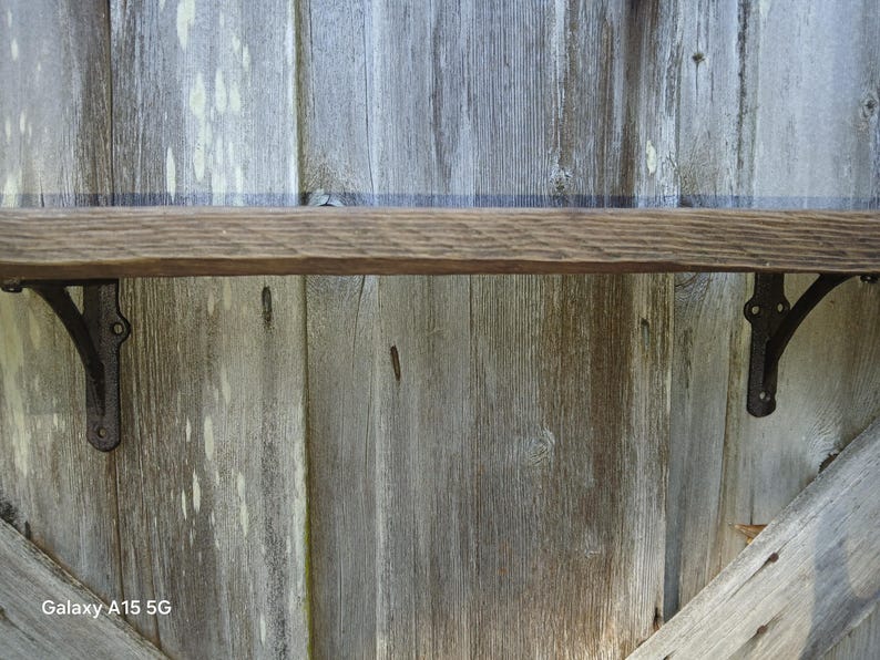 Barnwood Shelf. Reclaimed Old Growth Wood - Etsy