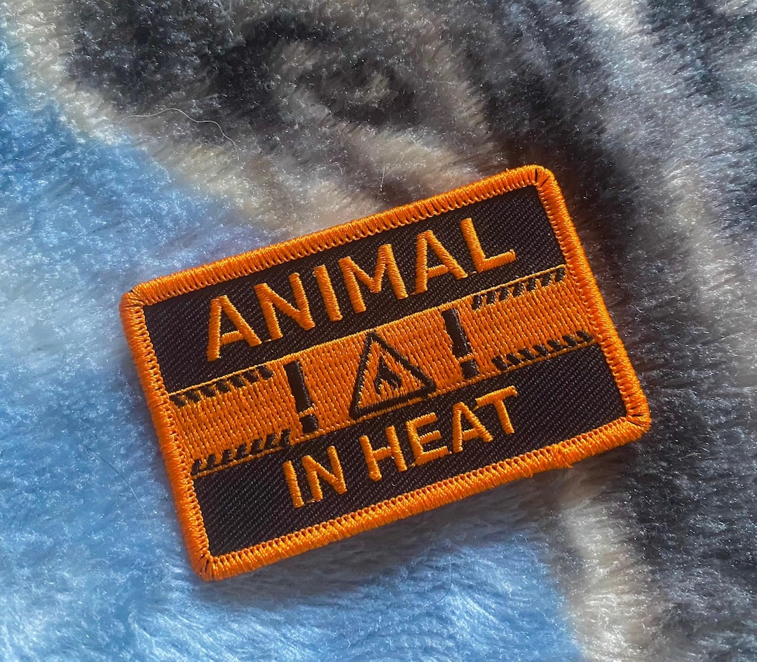 Animal in Heat Patch - Etsy