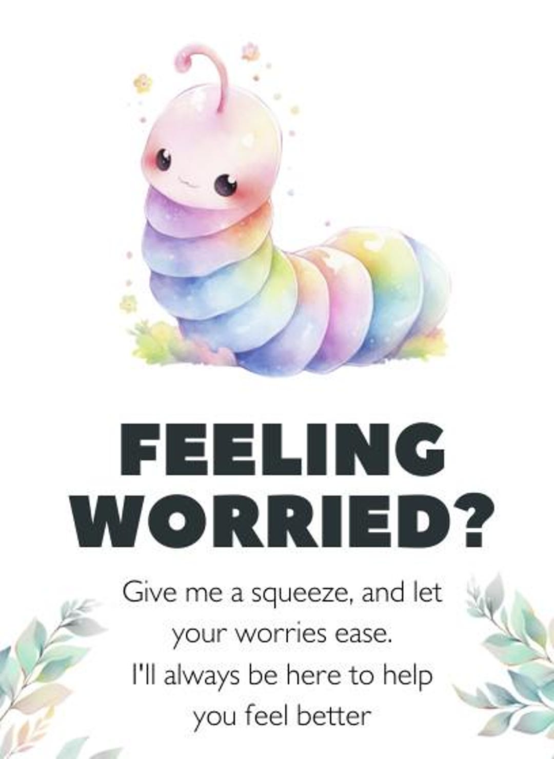 Worry Work Cards - Etsy