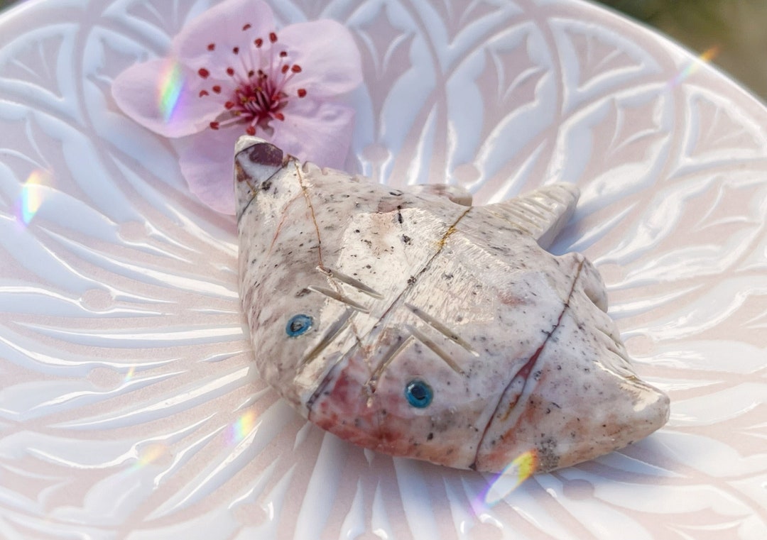 Soapstone Animals Hand Carved Miniature Stone Animal Figurines Rock and ...