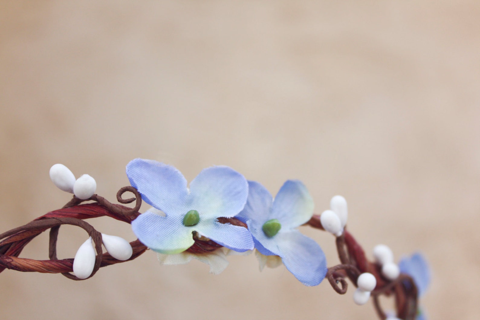 Lilac Hydrangea Flower Crown - Etsy