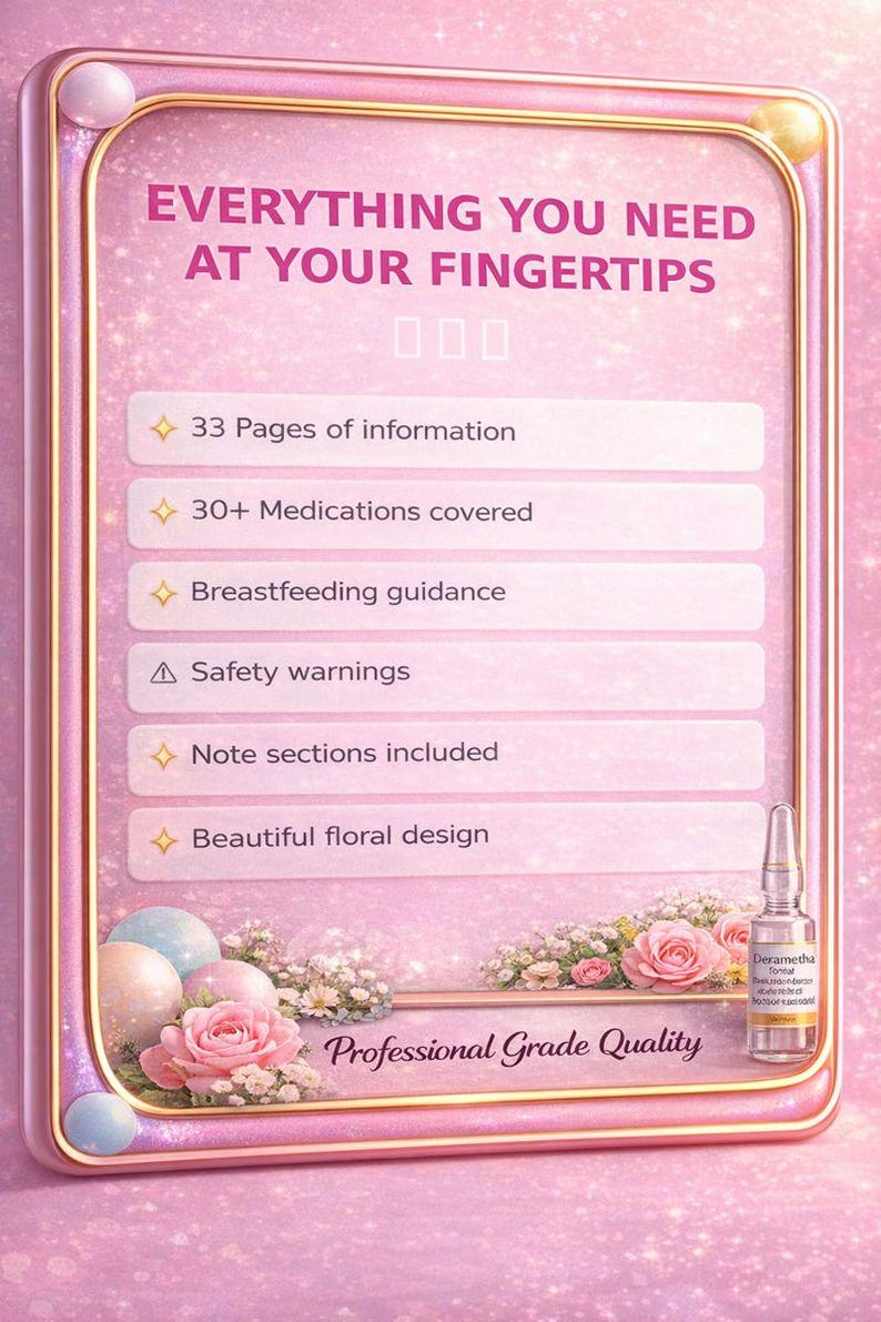 Midwifery Medications Reference Guide | Digital | Student Midwife ...