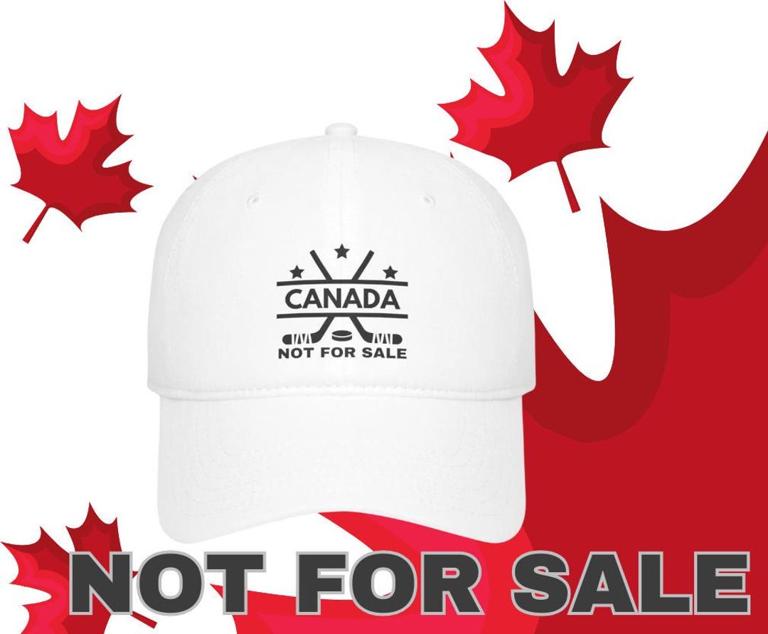 CANADA HOCKEY Sticks Low Profile Baseball Cap, Hockey Lovers Hat ...