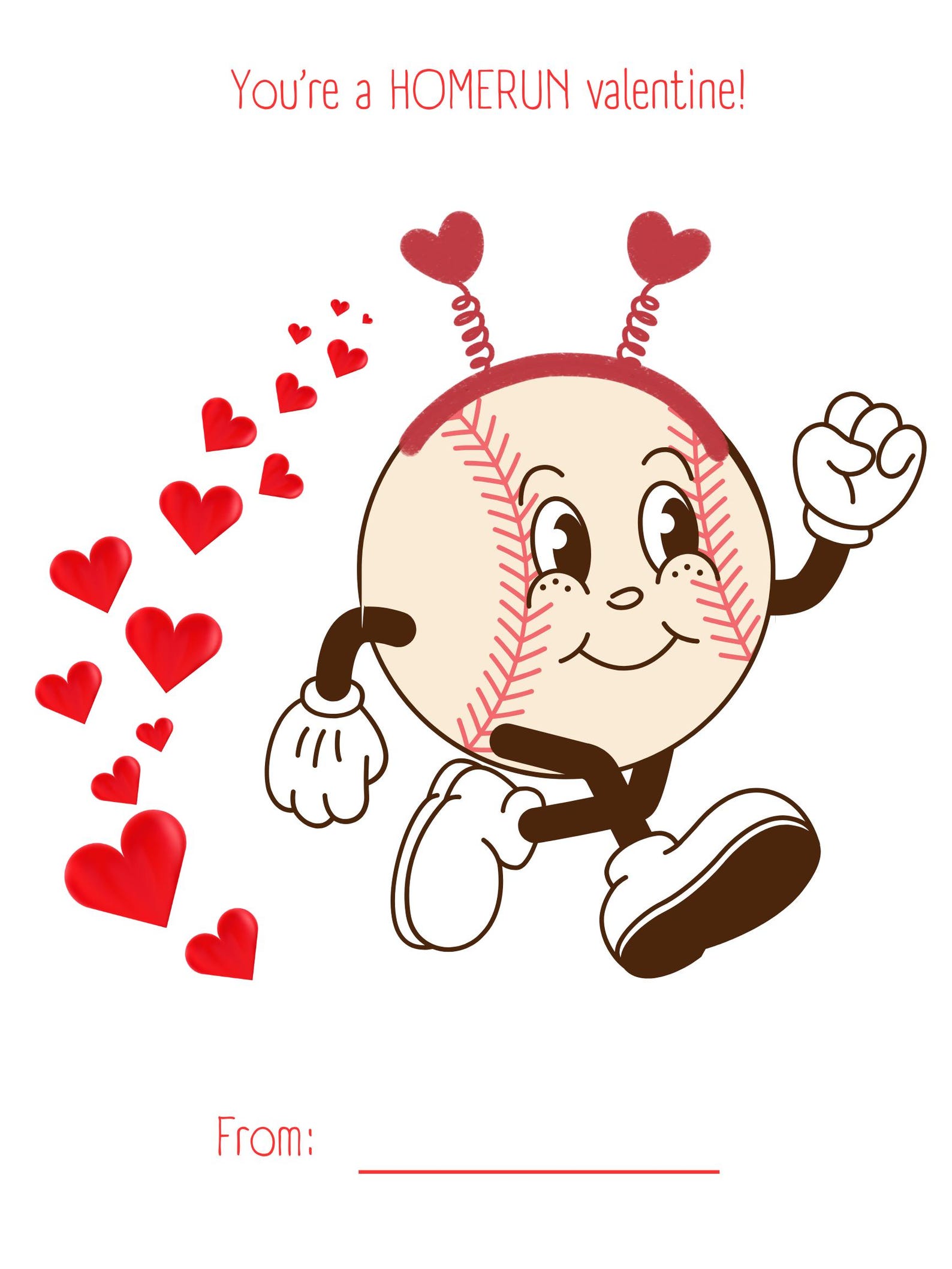 Sports Valentines Day Cards Basketball, Football, Soccer, Baseball - Etsy