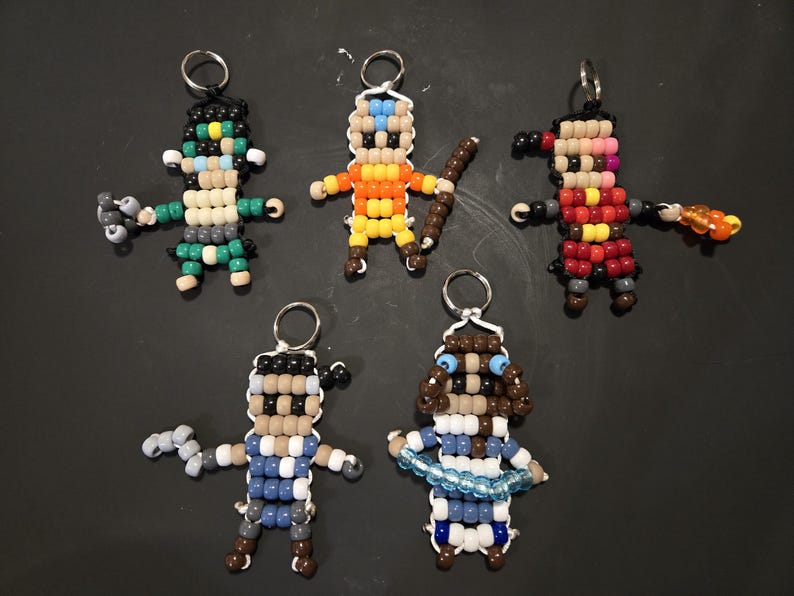 ATLA Avatar Aang Gang Keychain - Etsy