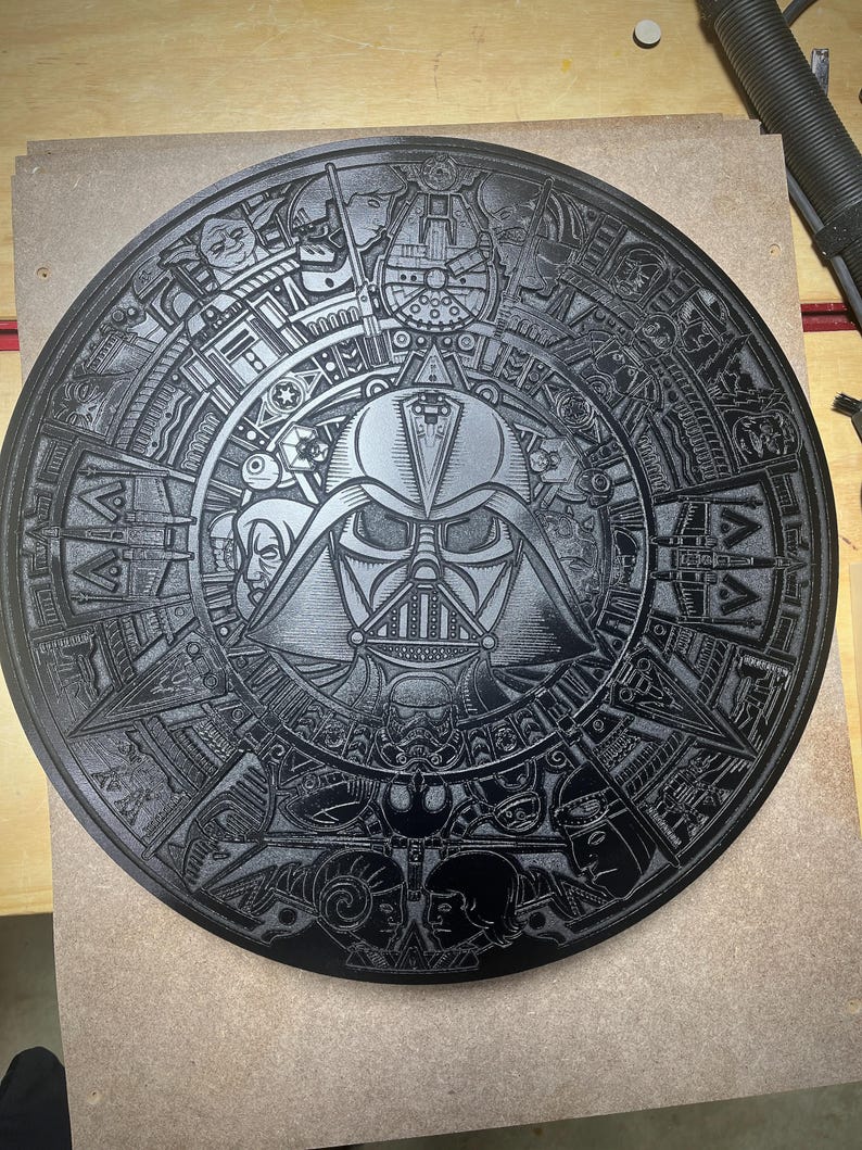 Star Wars Aztec Mayan Calendar Art - Etsy