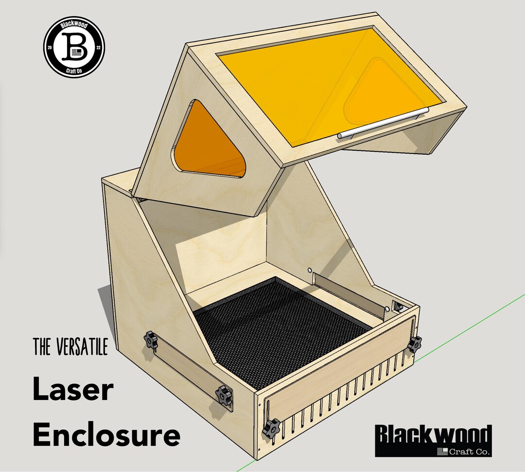 The Versatile Laser Enclosure Plans for Xtool D1 & More - Etsy
