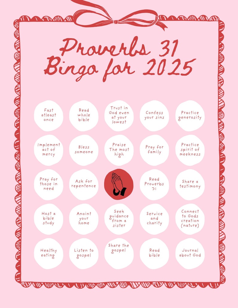 Women's Ministry Printable Bible Game - Etsy