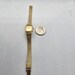 Vintage SEIKO Small Square Ladies Gold Tone Quartz Watch / Classy ...