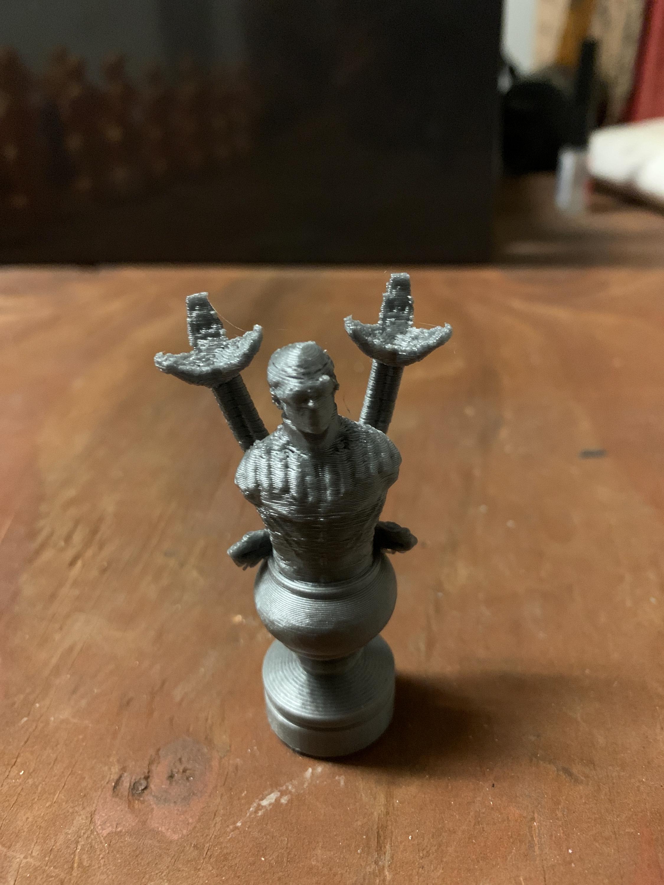 Custom 3D Printed Chess Set - Etsy