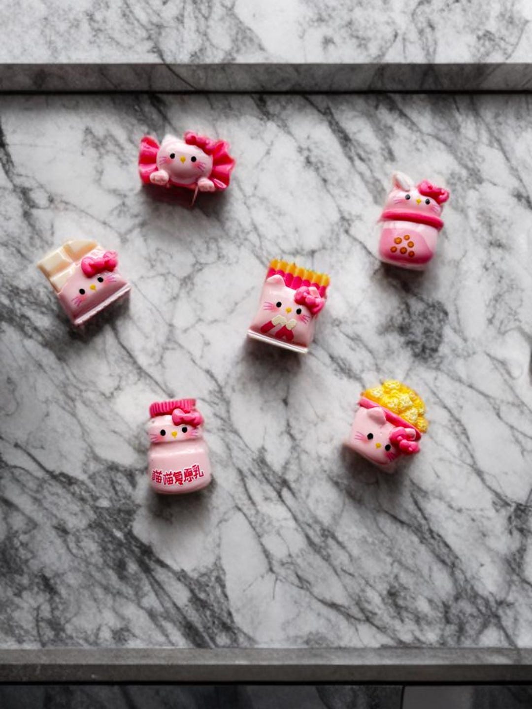 Hello Kitty Snacks Magnets-kitchen Fridge Magnetics Magnets- Kawaii ...