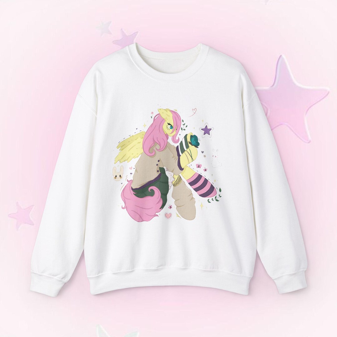 Fluttershy Sweatshirt (EU Shipping), MLP Sweater, Cute My Little Pony ...