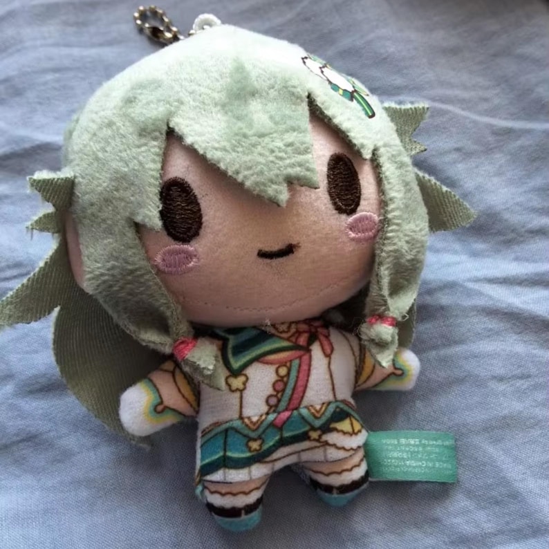 Anime Inspired Plush Keychain, Mini Soft Backpack Pendant, Cute Gift ...