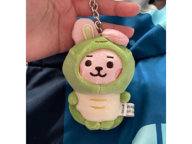 Bt21 Plush Keychain, Kawaii Plush Cooky Tata Rj Bag Pendant, Birthday ...