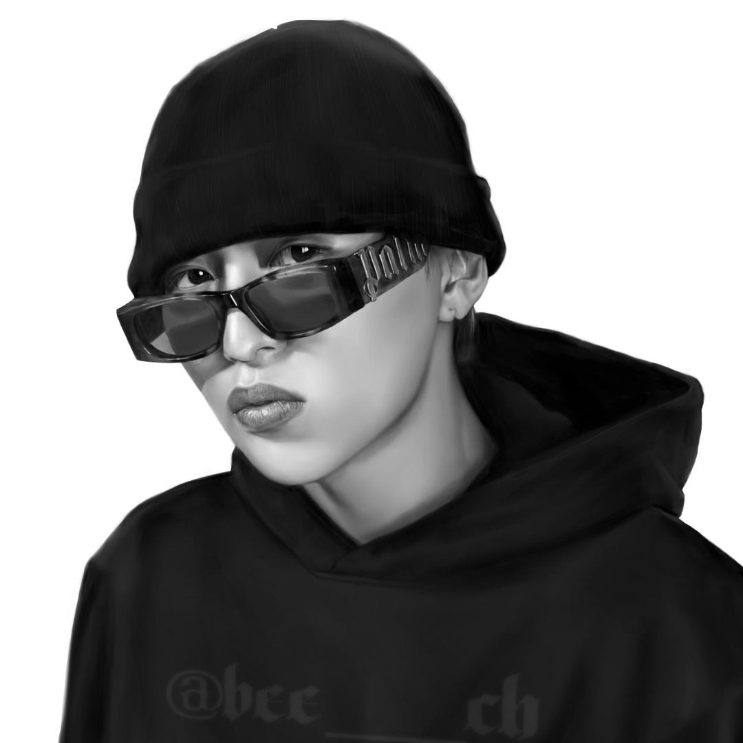 DPR LIVE Dabin Print, Realism Art - Etsy
