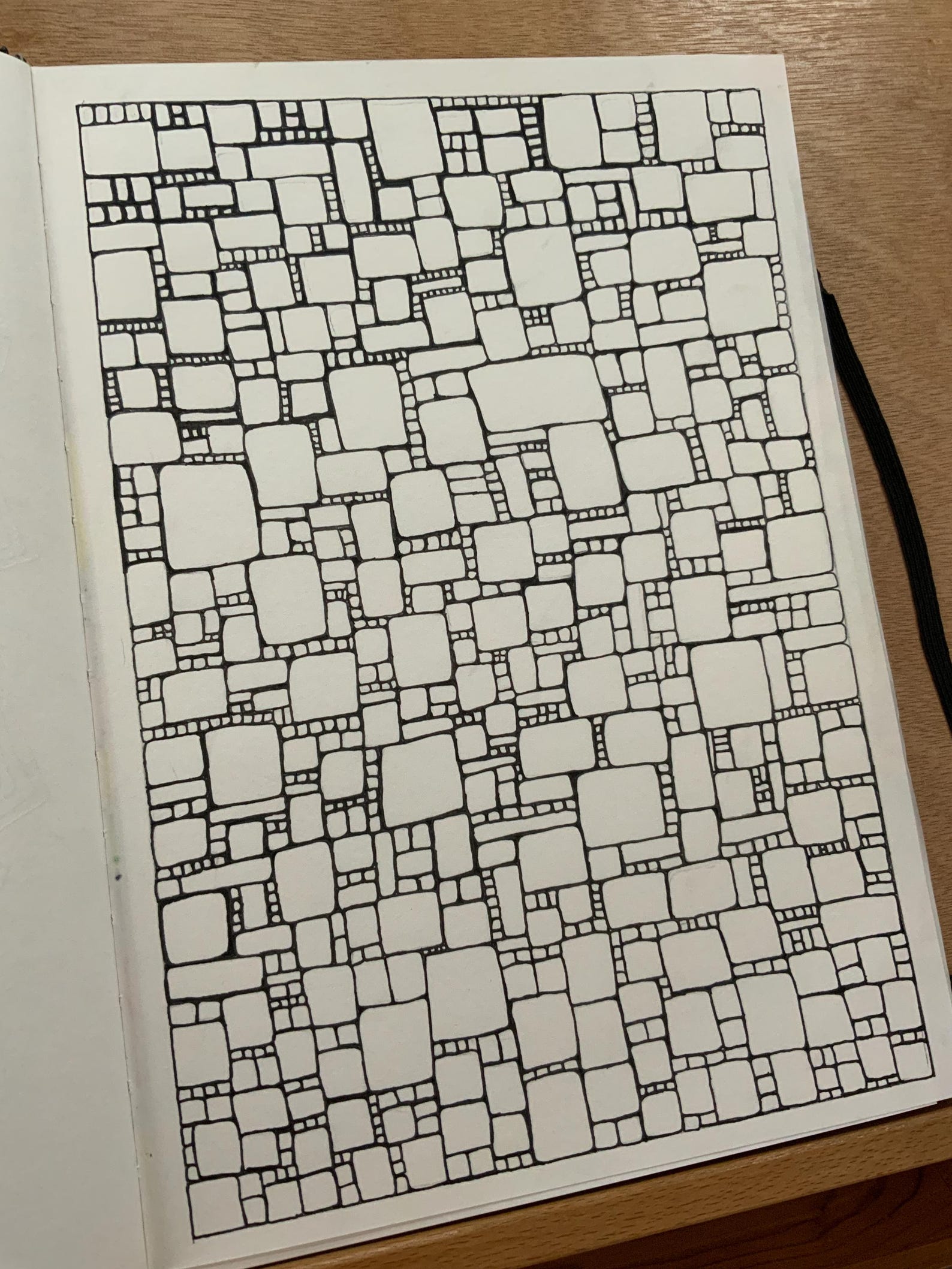 Brick Wall Colouring Page - Etsy