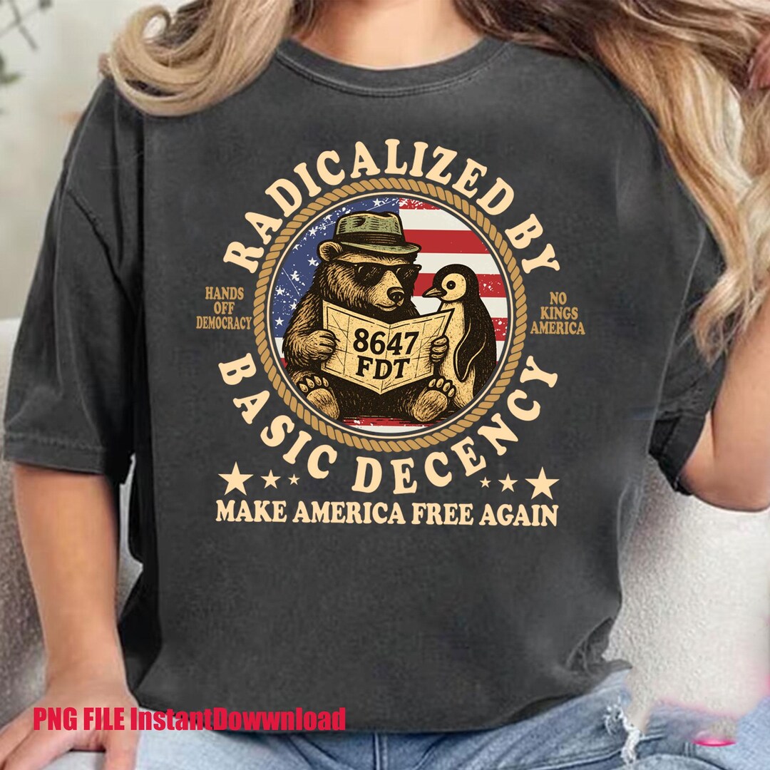 Radicalized by Basic Decency Bear Png, Social Justice Activist Png ...