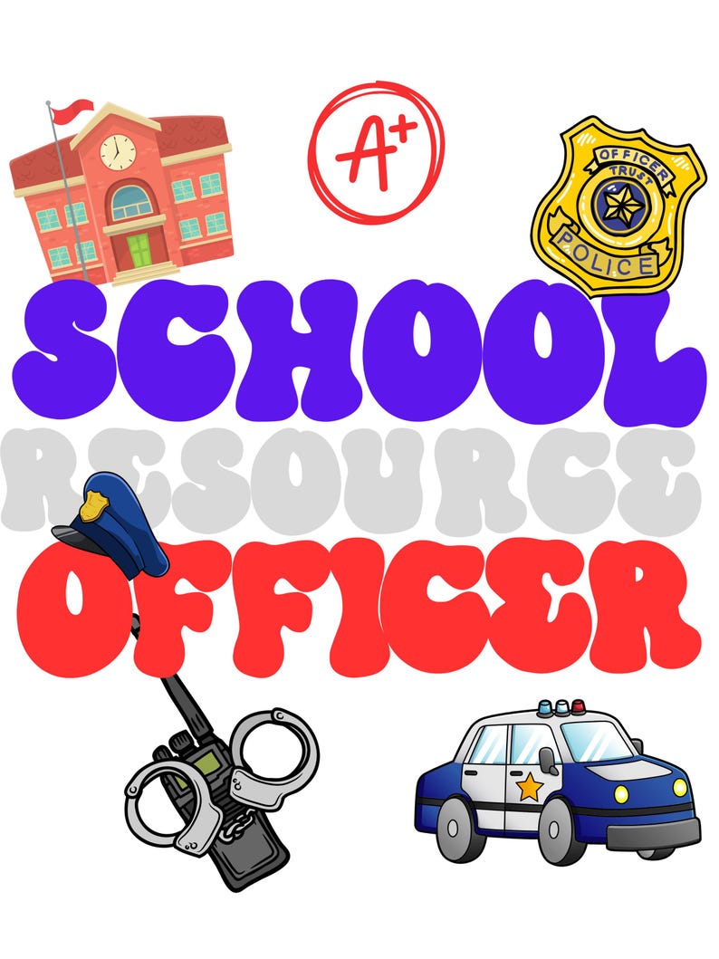 School Resource Officer SVG, School Resource Officer Svg, Resource ...