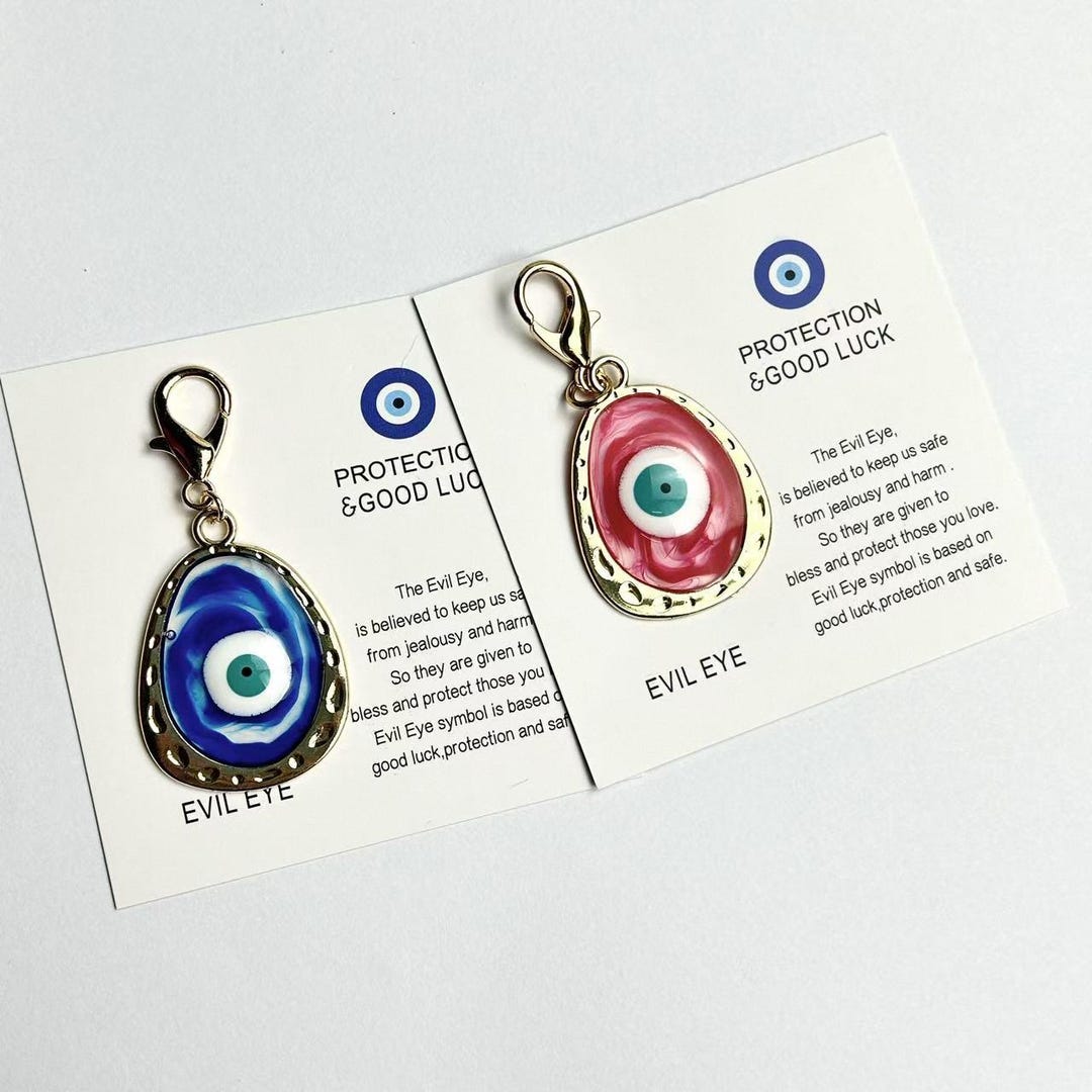 Devil's Eye Keychain-emotional Keychain-fun Keychains-protection ...