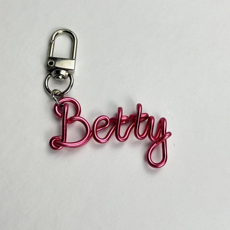 Name Keychain - Etsy