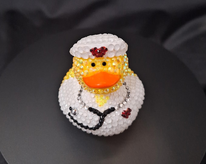Nurse Bling Rubber Duck, Jeep Rubber Duck Nurse, Bedazzled Nurse ...