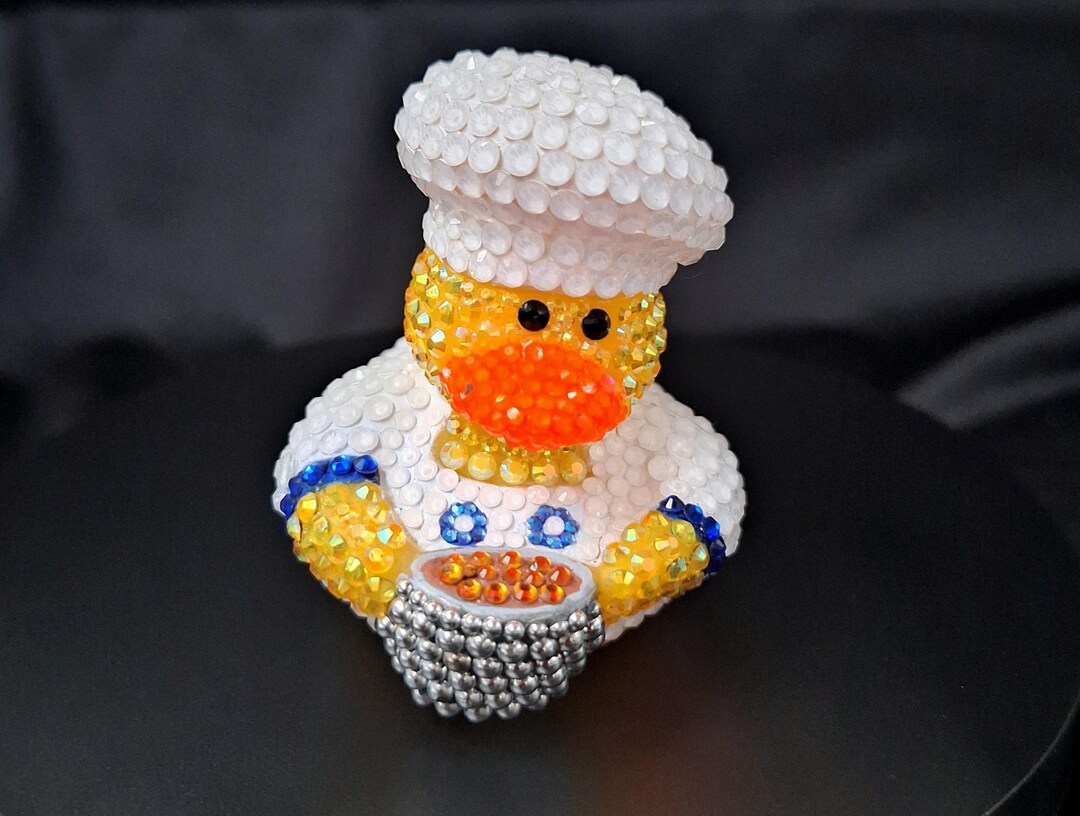 Bedazzled Chef Rubber Duck: Unique Cook Gift - Etsy