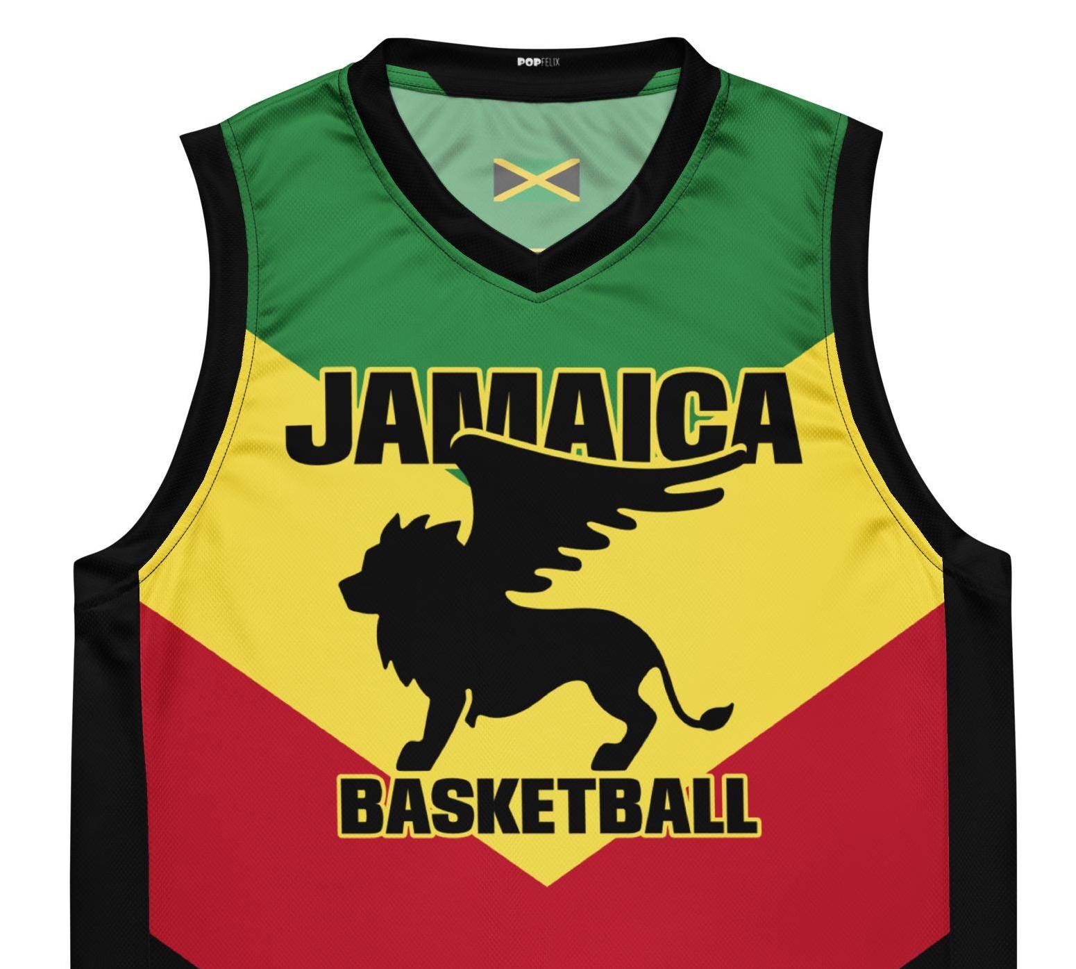 Jamaica Basketball Team Bob Marley #0 Rasta Winged Lion Pop Felix ...