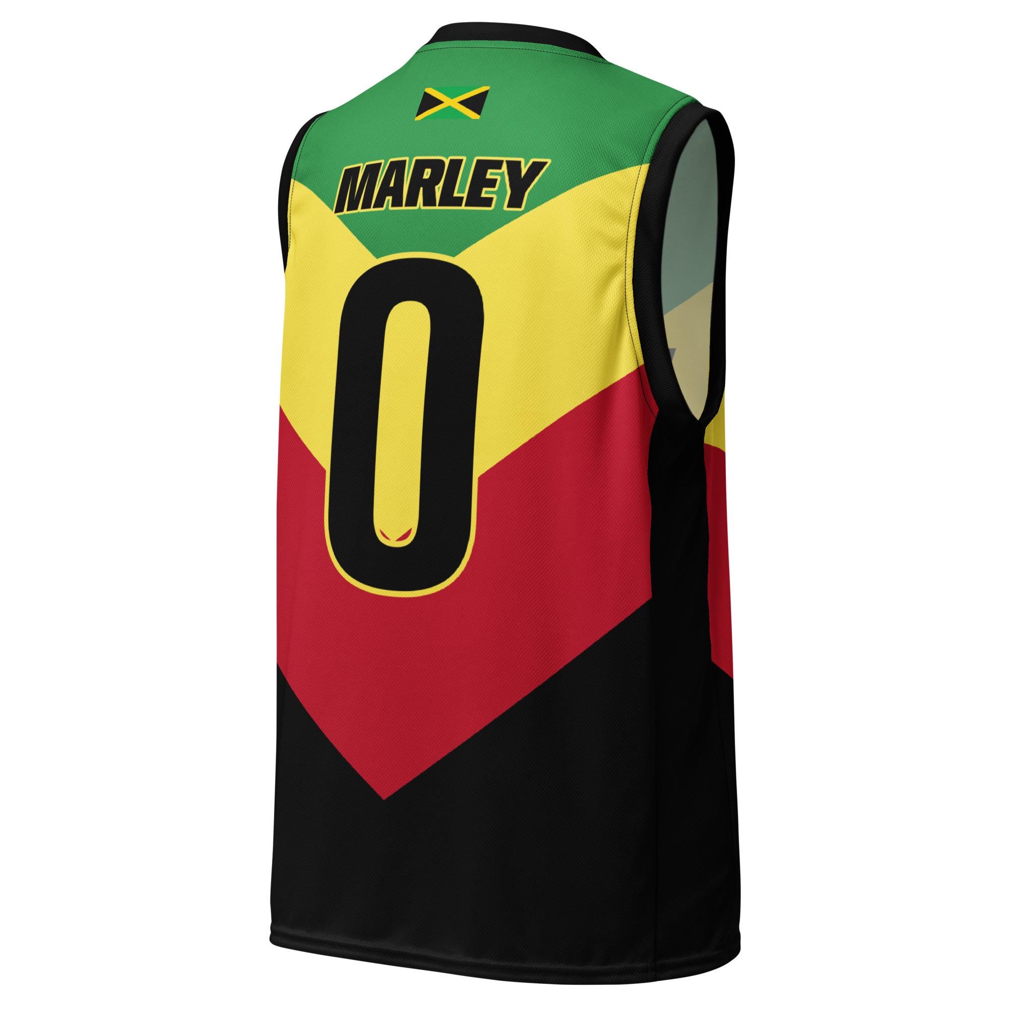 Jamaica Basketball Team Bob Marley #0 Rasta Winged Lion Pop Felix ...