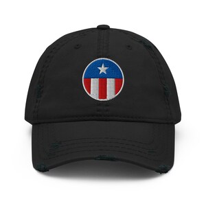 Distressed Boricua Puerto Rican Flag Unisex Pop Felix Embroidered Cap ...