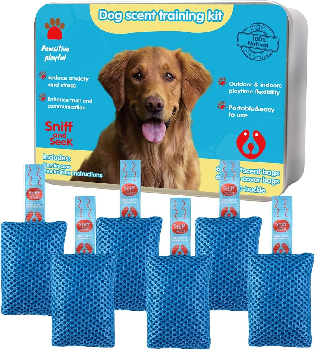 Dog Scent Training Kit: Nose Work Games for All Ages - Etsy