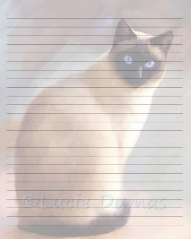 Digital Printable Journal Page Stationary 8.5x11 JPG Download Lined ...