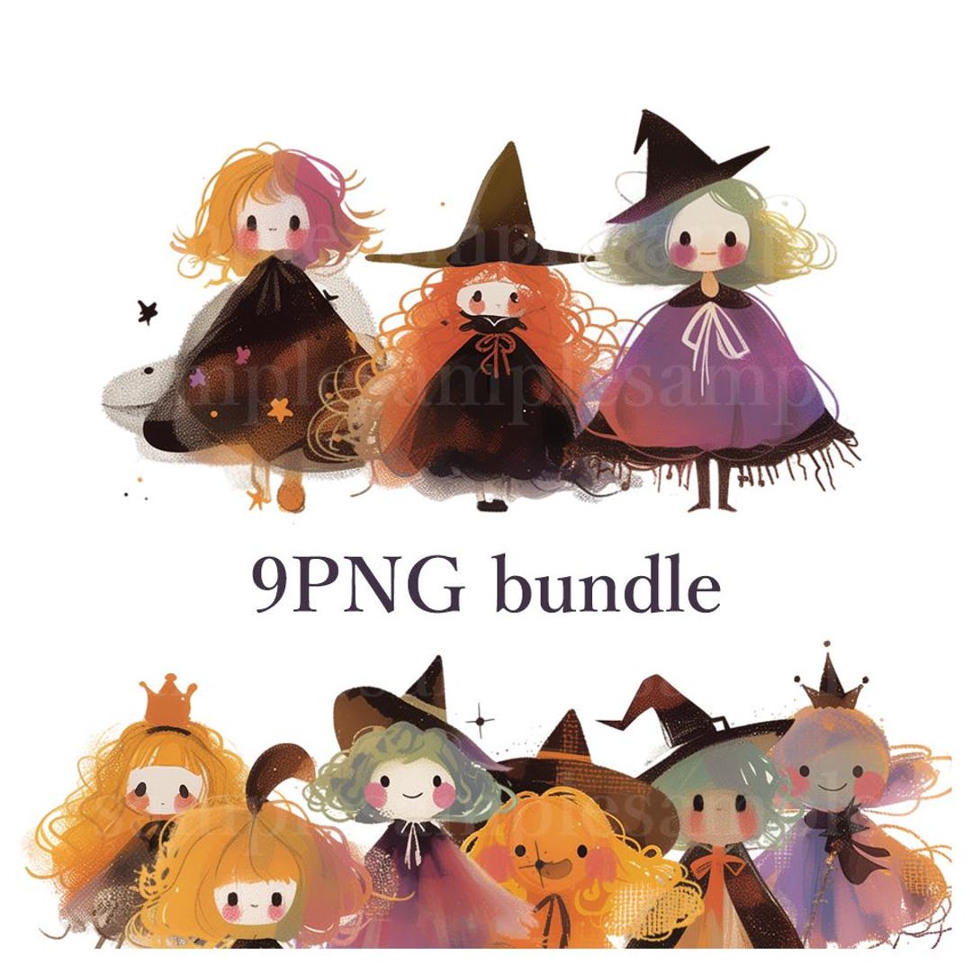 Halloween Little Witch Clip Art , Clip Art , Witches , Princess ...