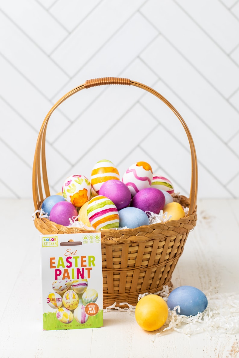 Natural Easter Egg Paint Kit Natural Easter Dye Kit Natural Egg Dye ...