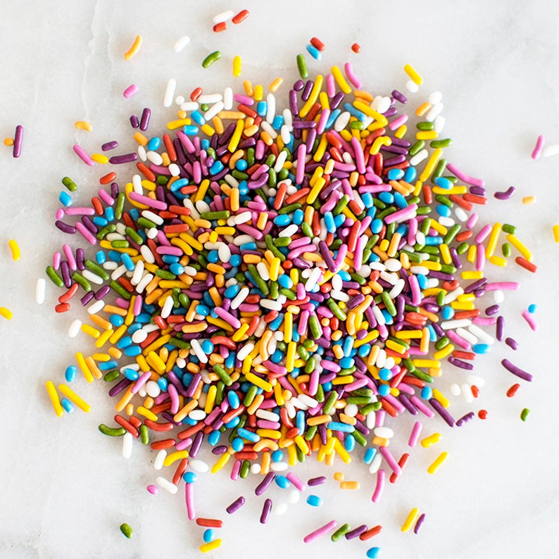Natural Rainbow Sprinkles | Rainbow Sprinkle Mix | Natural Rainbow ...