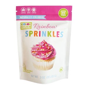 Natural Rainbow Sprinkles | Rainbow Sprinkle Mix | Natural Rainbow ...