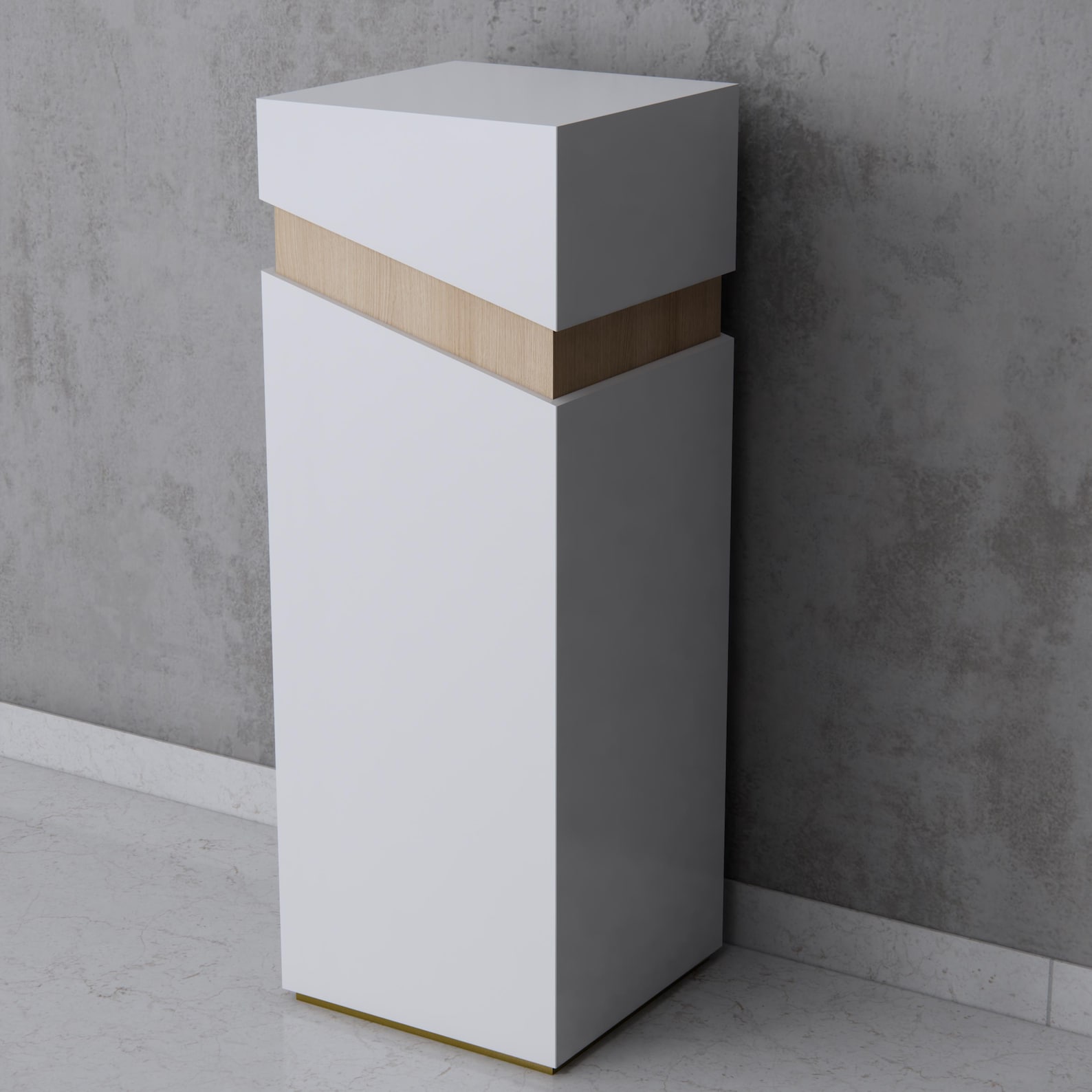 Cube Pedestal, Custom Pedestal. Great for Home Decor, Retail, Trade ...