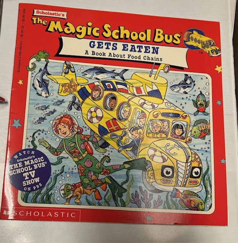 The Magic School Bus Gets Eaten - Etsy