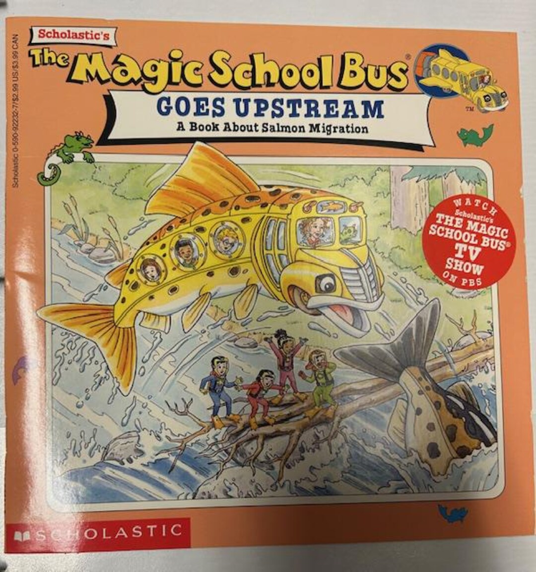 The Magic School Bus Goes Upstream - Etsy