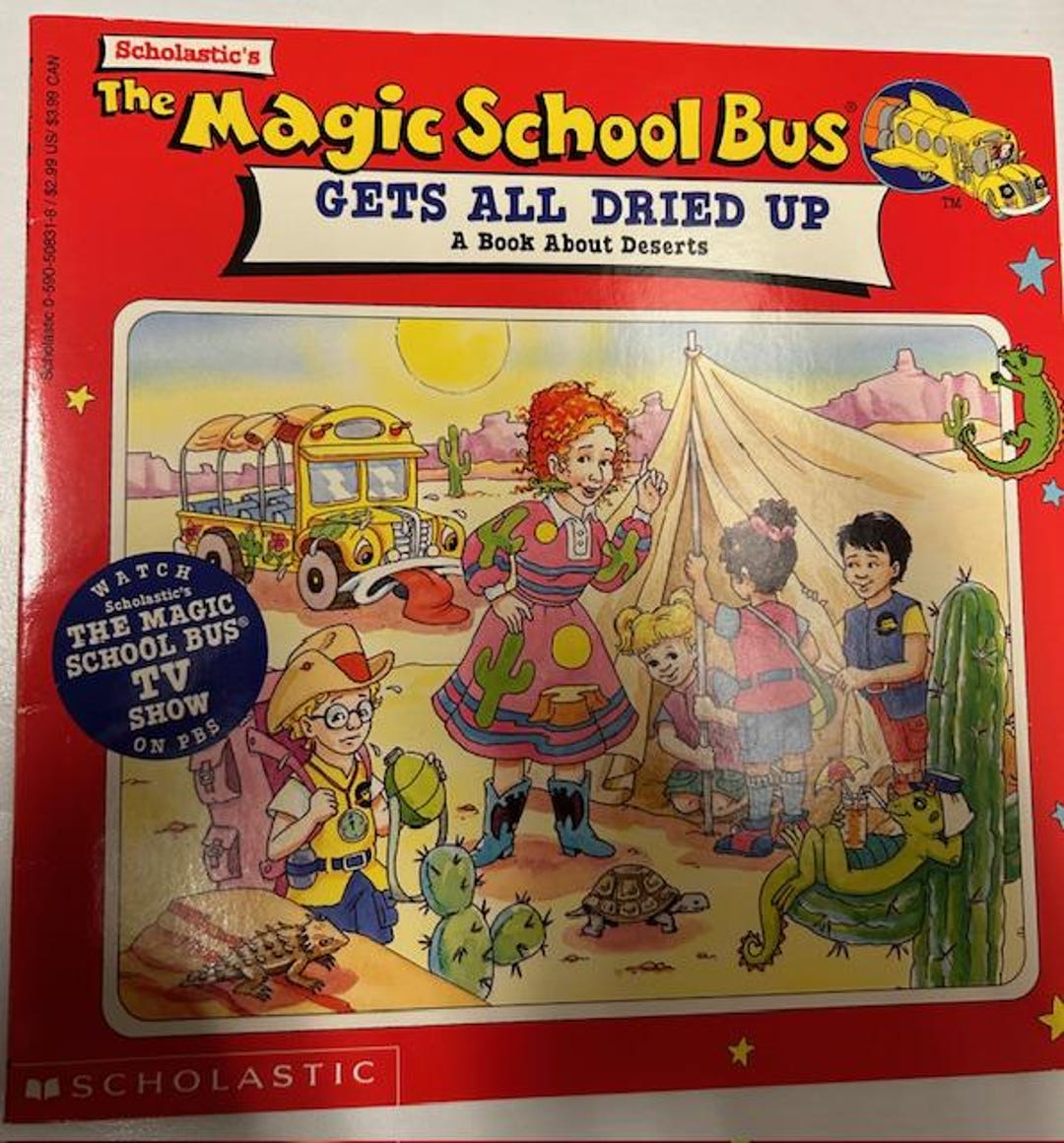 The Magic School Bus Gets All Dried Up - Etsy